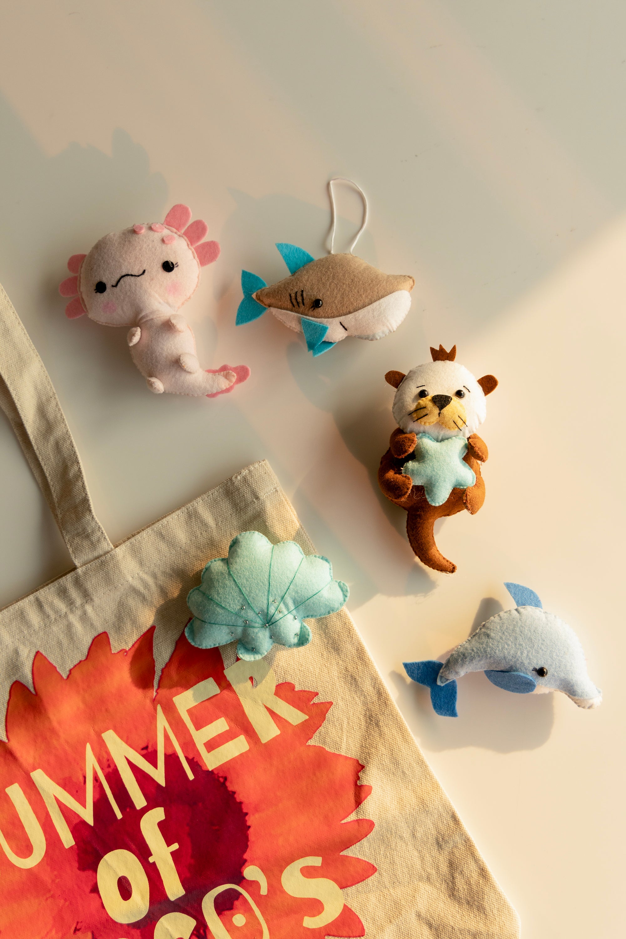 Ocean Felt Charms – Cot And Candy